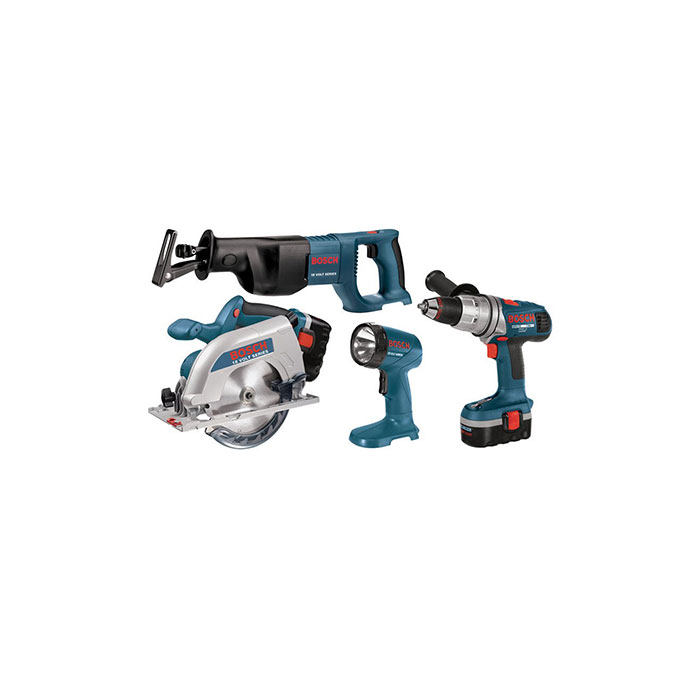 Bosch Cordless Tool Kit Combo 18V 4 PC - pillaistore.com